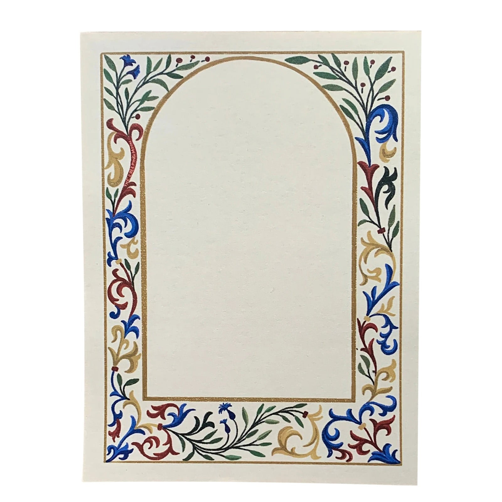 WMGHA Illuminated Manuscript Border Notepad Set – Dark Academia ...