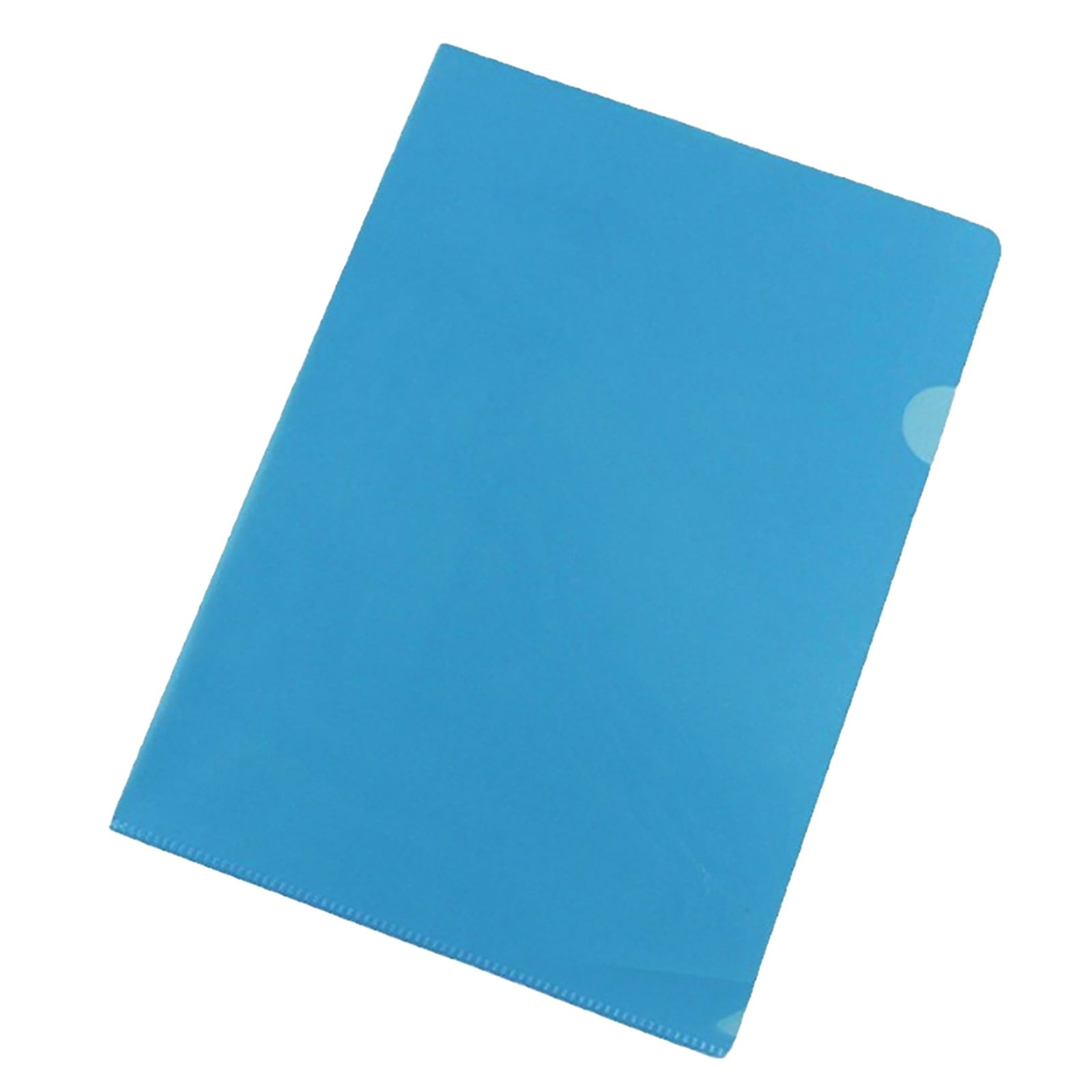 WMGHA L-Shape Clear Plastic Document Folder for A4 Paper - Transparent ...