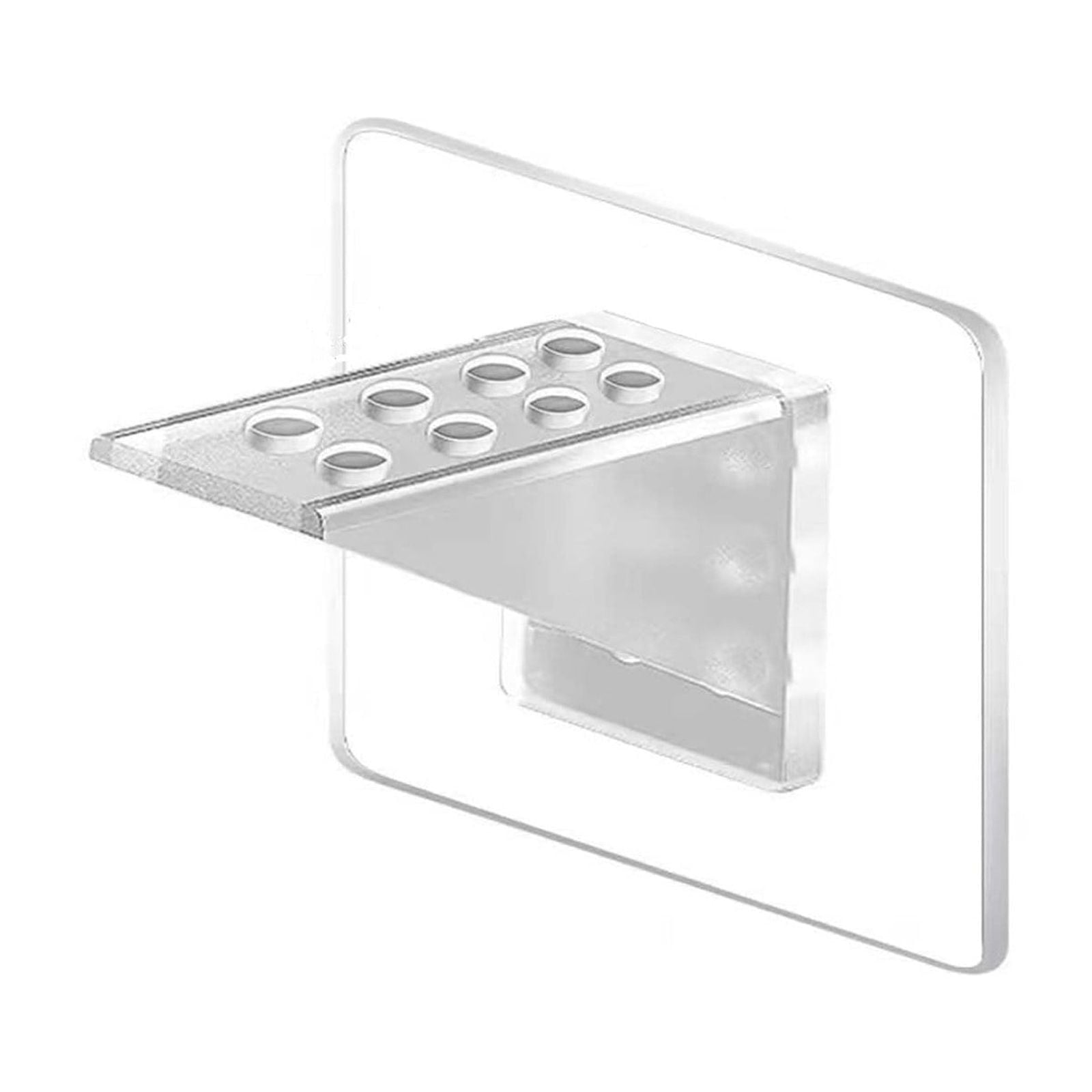 WMGHA L-Shaped Shelf Support Nails – Self-Adhesive Partition Clamps for ...