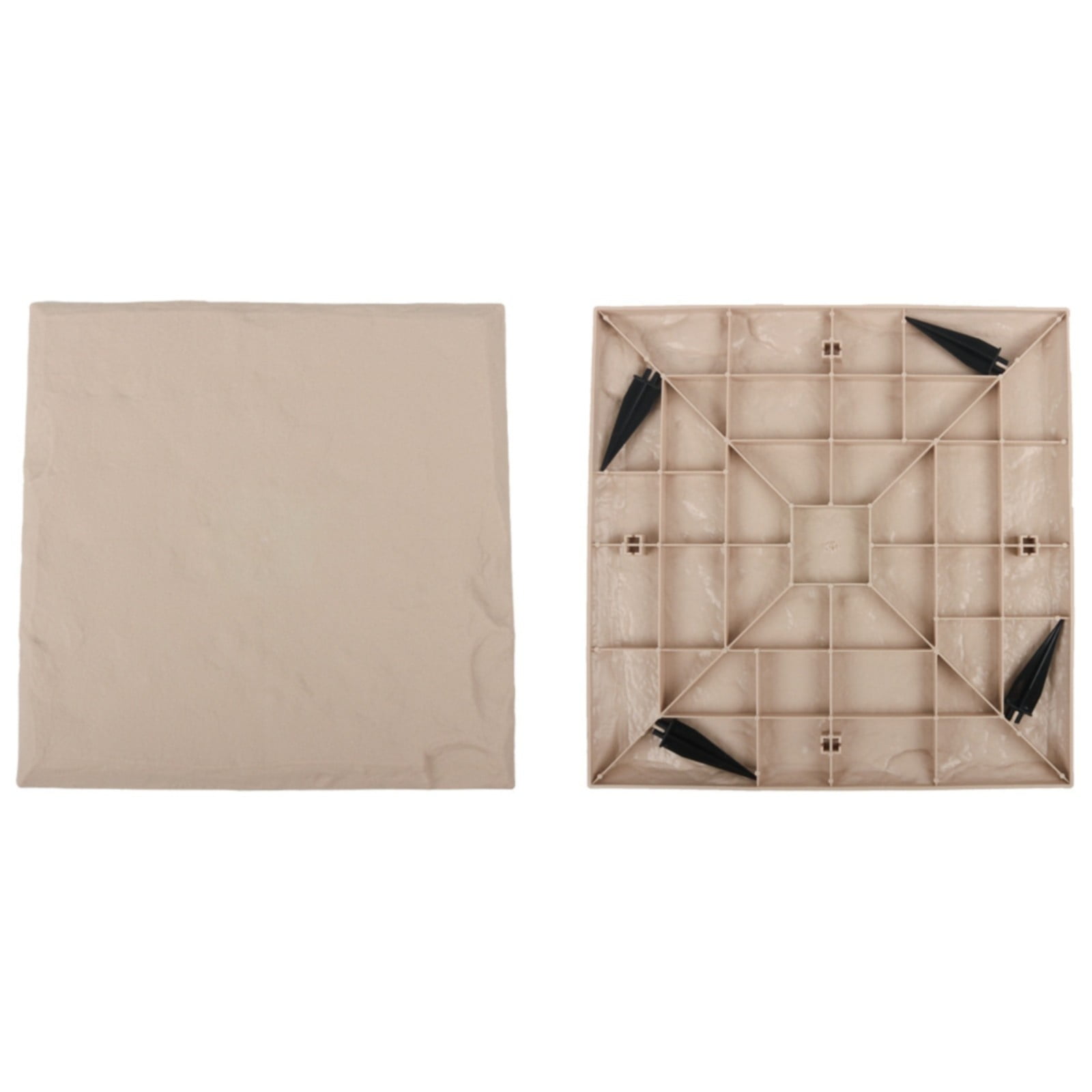 WMGHA Large Stepping Stones,Weatherproof Stepping Stones with Ground ...