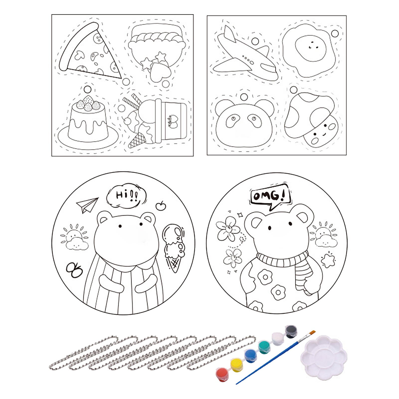 WMGHA Magic Foam Texture Paper - 3D Foam Texture Canvas Panels - DIY ...