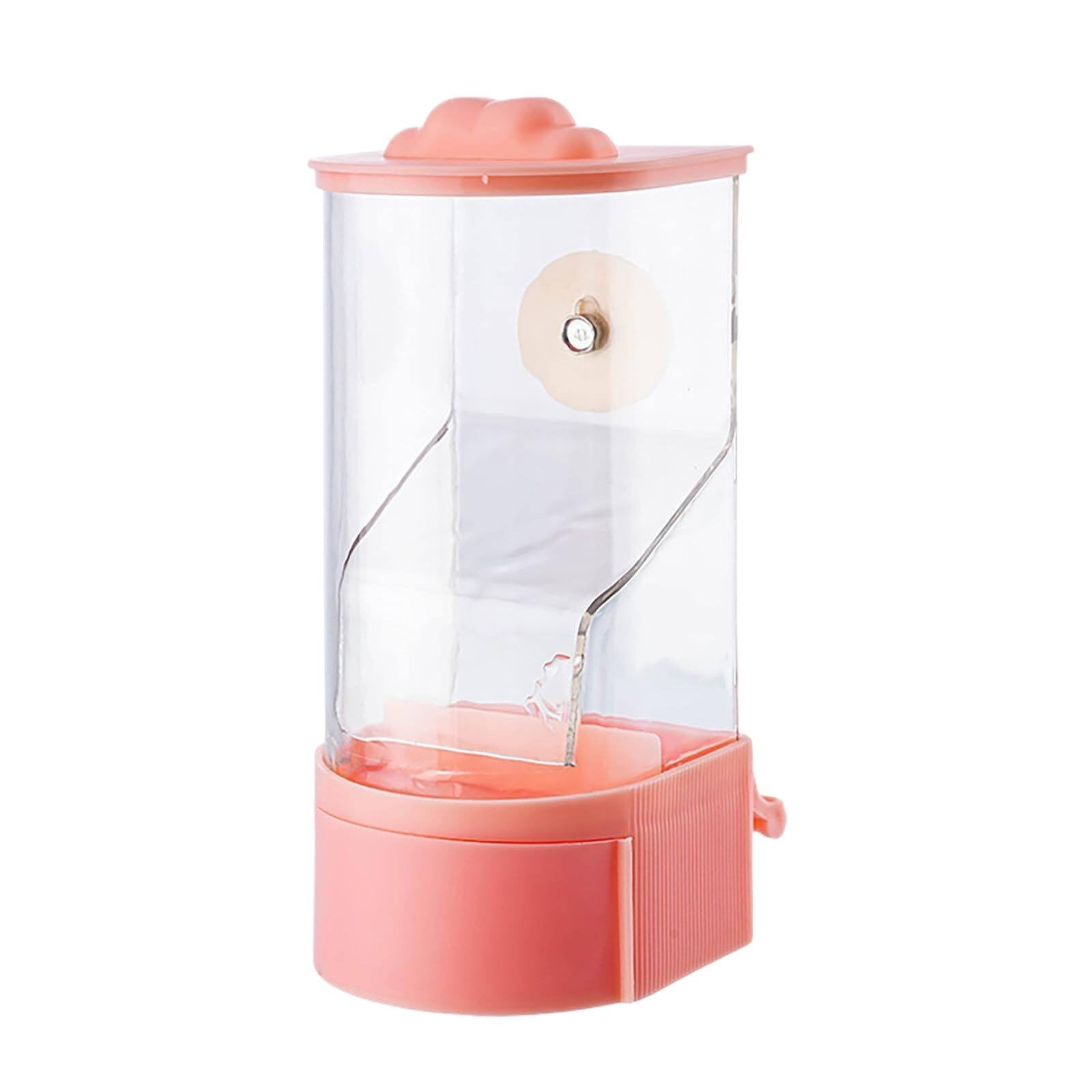 WMGHA No Mess Bird Cage Feeder Automatic Parrot Seed Feeders, Hanging ...