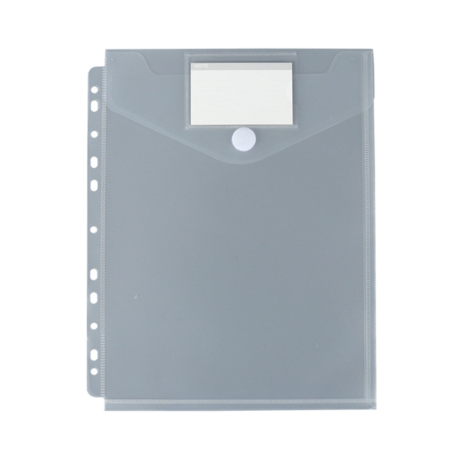 WMGHA Plastic Folders With Button Closure And Removable Mark Labels ...