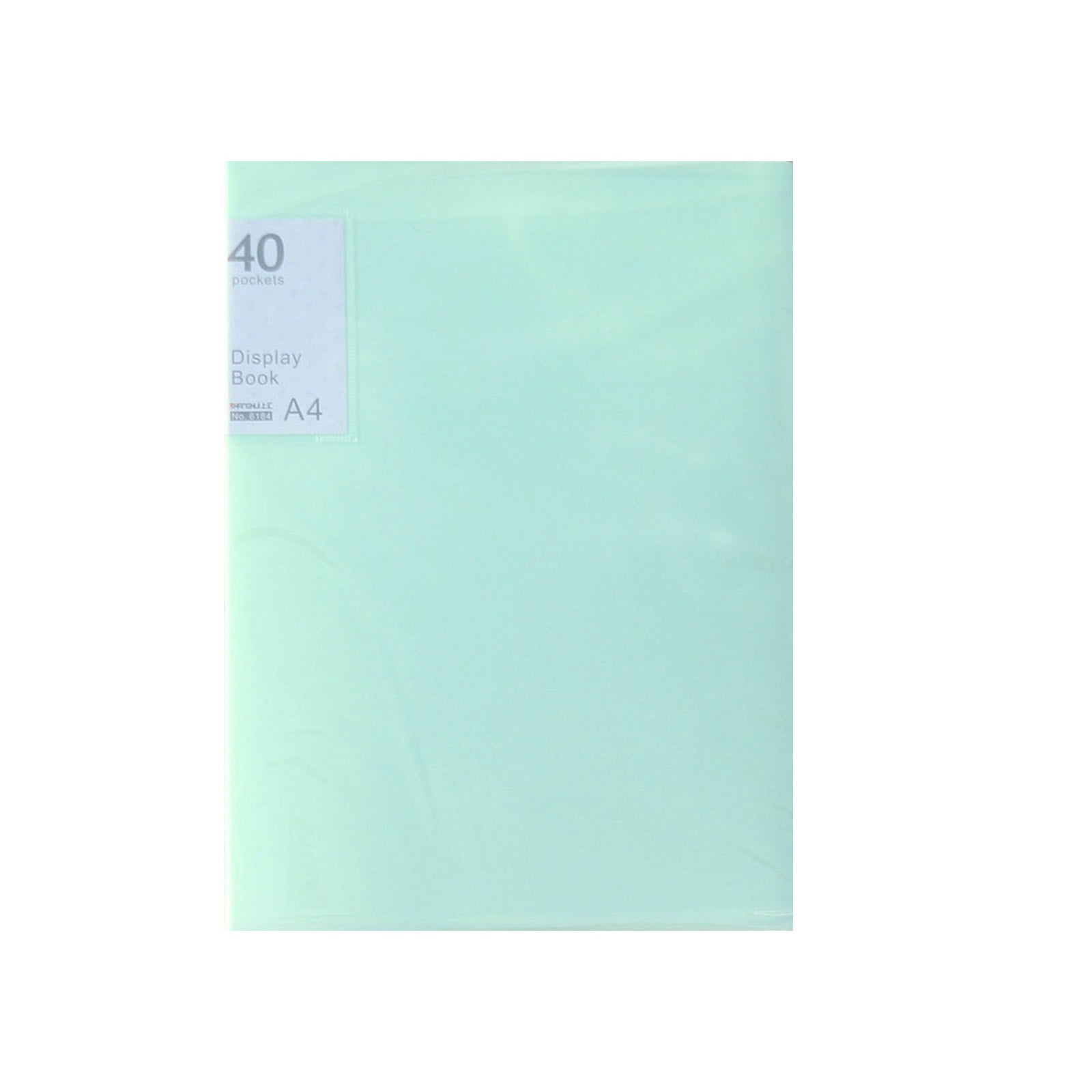 WMGHA Plastic Presentation Book Portfolio Folder File Folder Clear ...