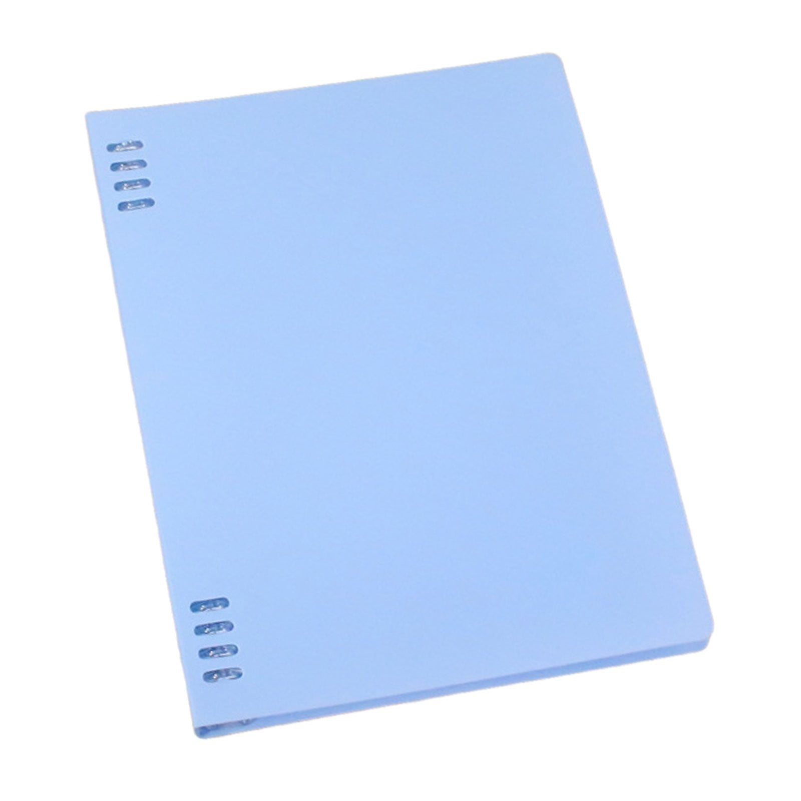 WMGHA Ring Notebook - Plastic Round Ring Binders PVC Binder Covers ...