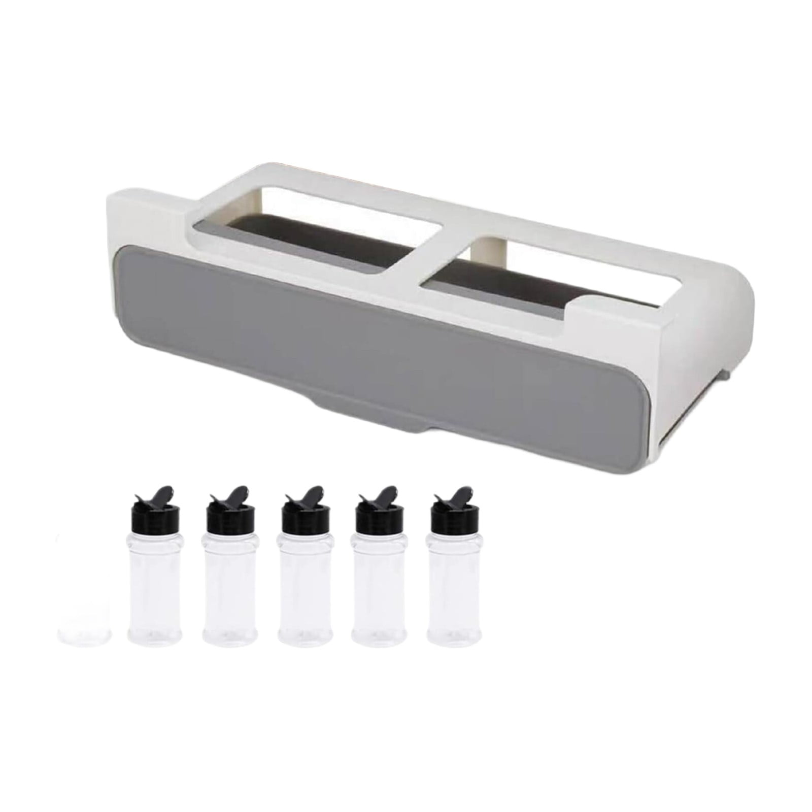 WMGHA Self-Adhesive Pull-Down Spice Organizer Rack - Under Cabinet ...