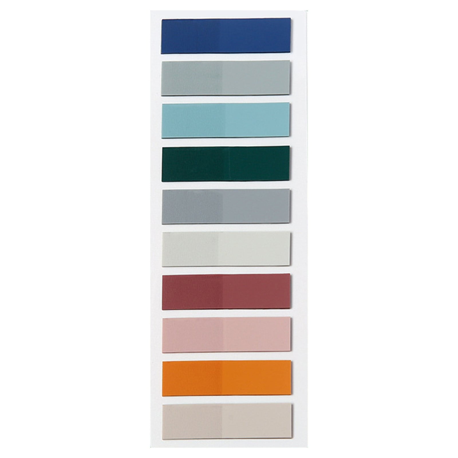 WMGHA Sticky Tabs Book Tabs - 10 Colors Writable Morandi Sticky Tabs ...