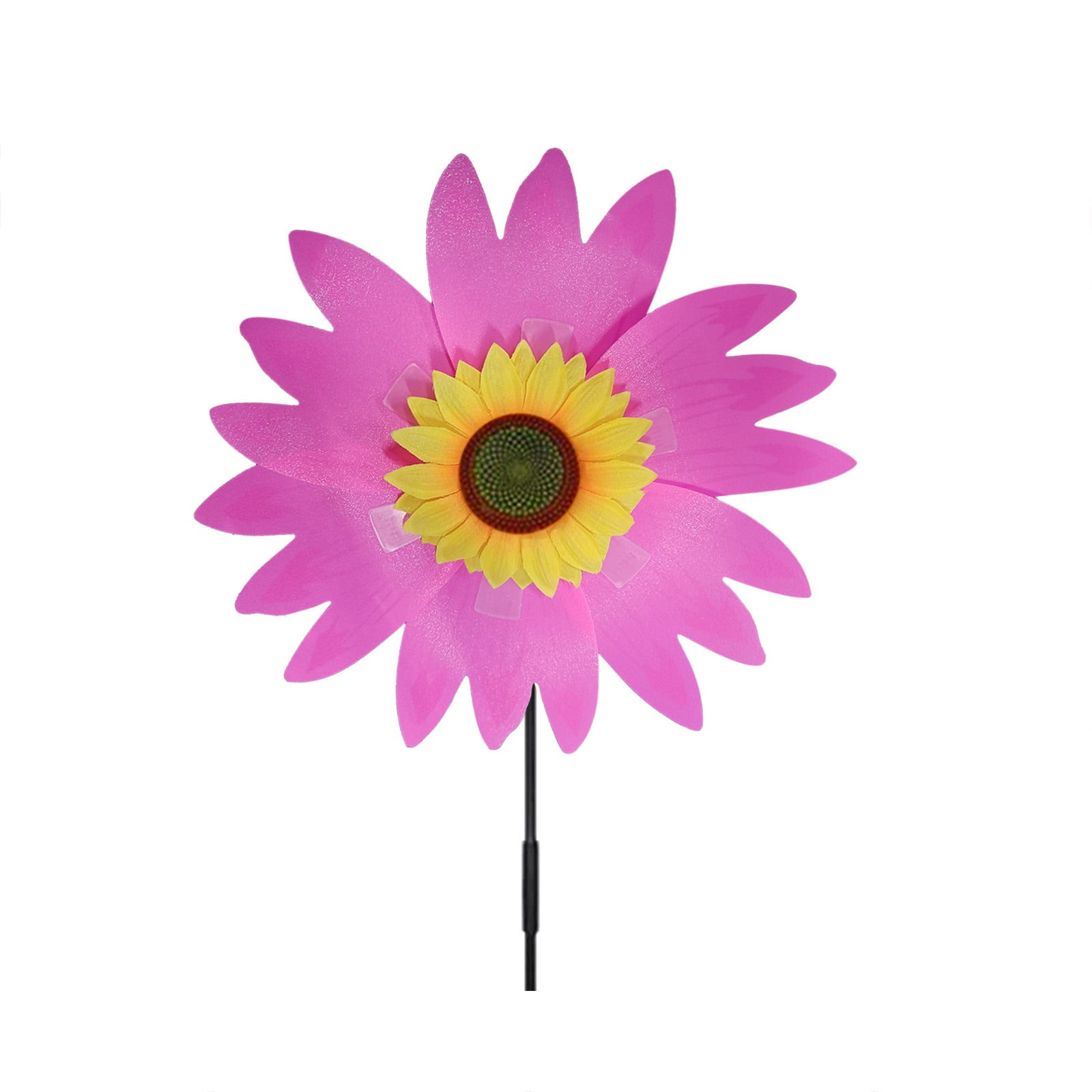 WMGHA ‌Sunflower Windmill Lawn Decor - Wind Spinners Outdoor,Sunflower ...
