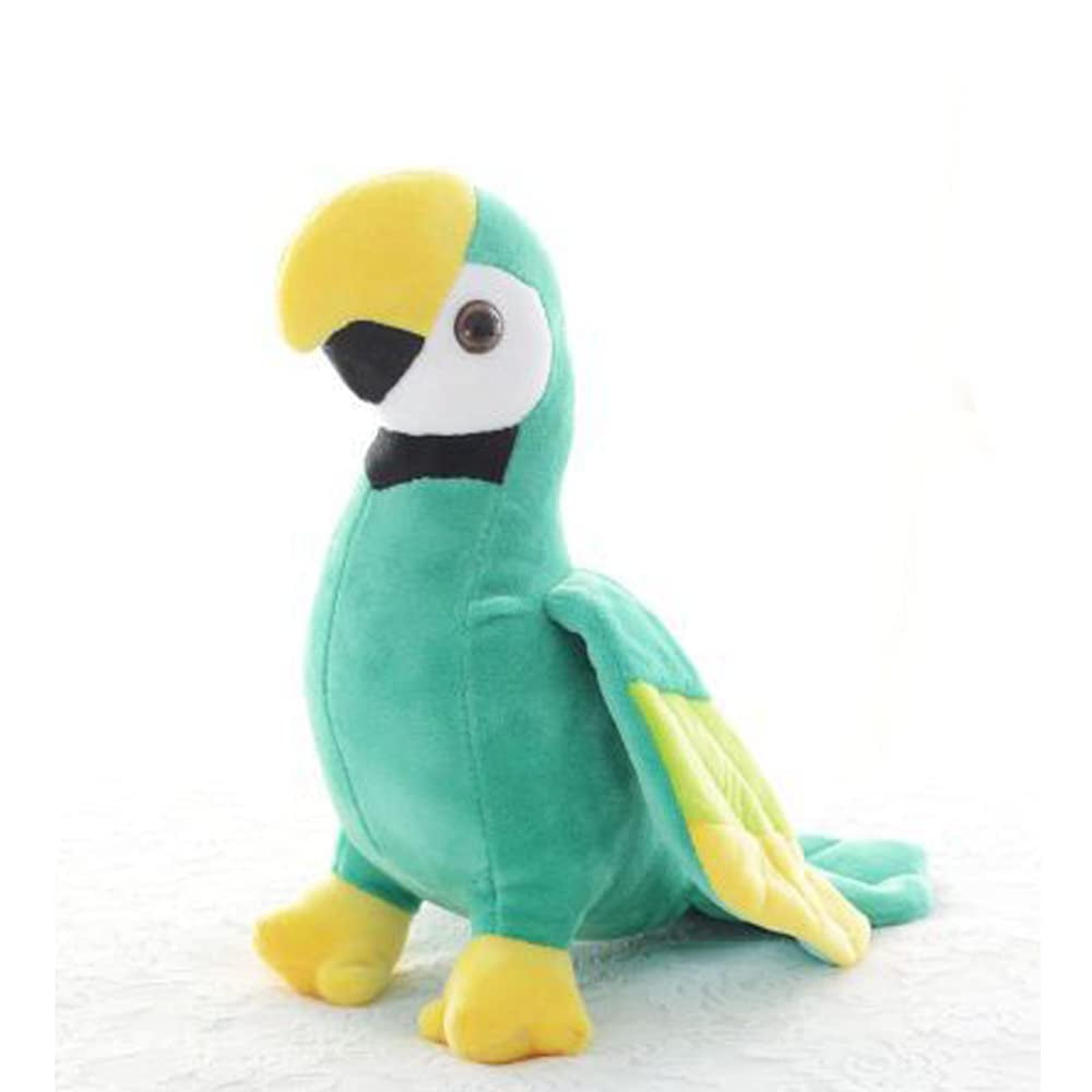 WMHZ 9.8" Parrot Plush Stuffed Animal Bird Soft Cute Realistic Red ...