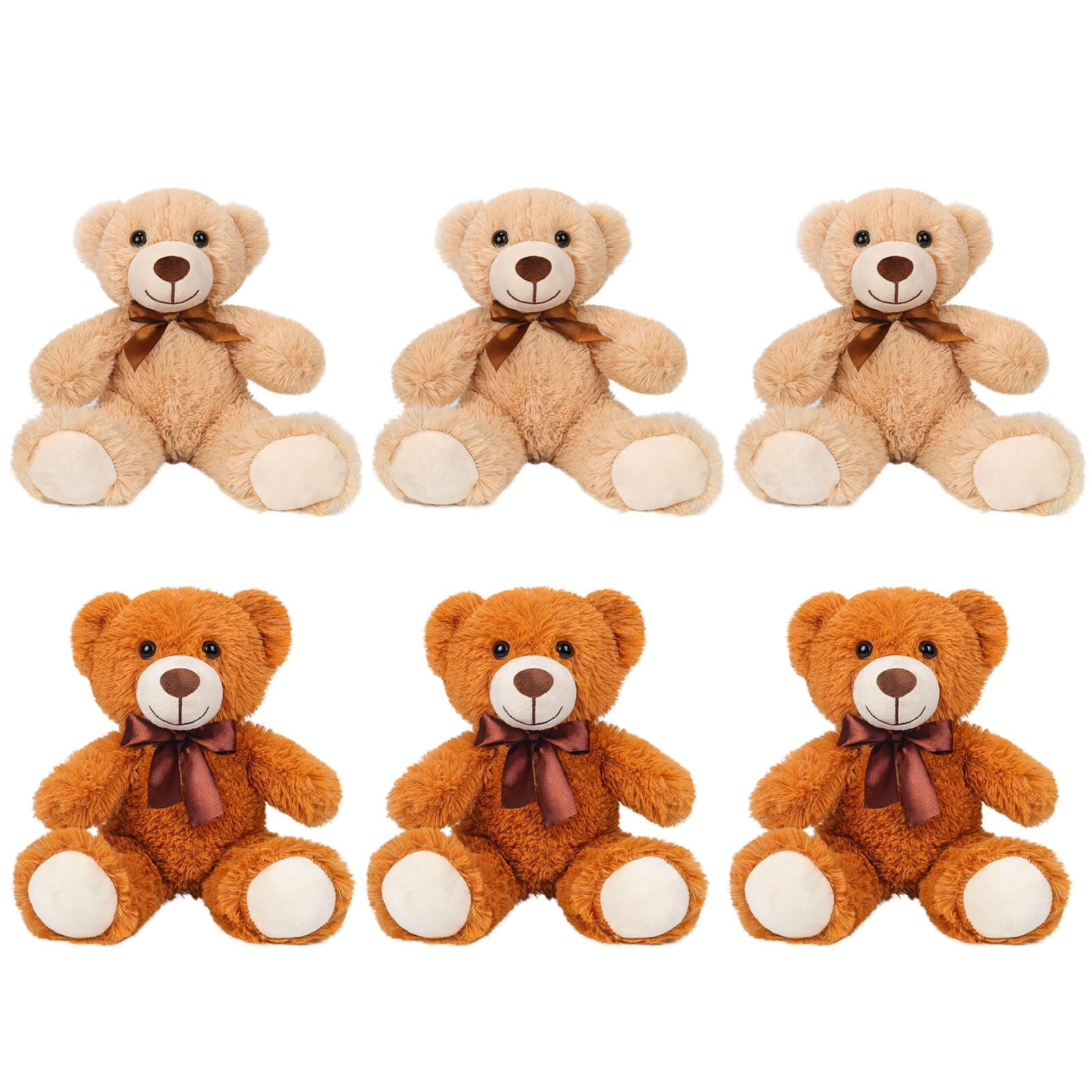 WMHZ Teddy Bears Bulk 3 Packs, Teddy Bear Stuffed Animal Plush Toy, 13. ...