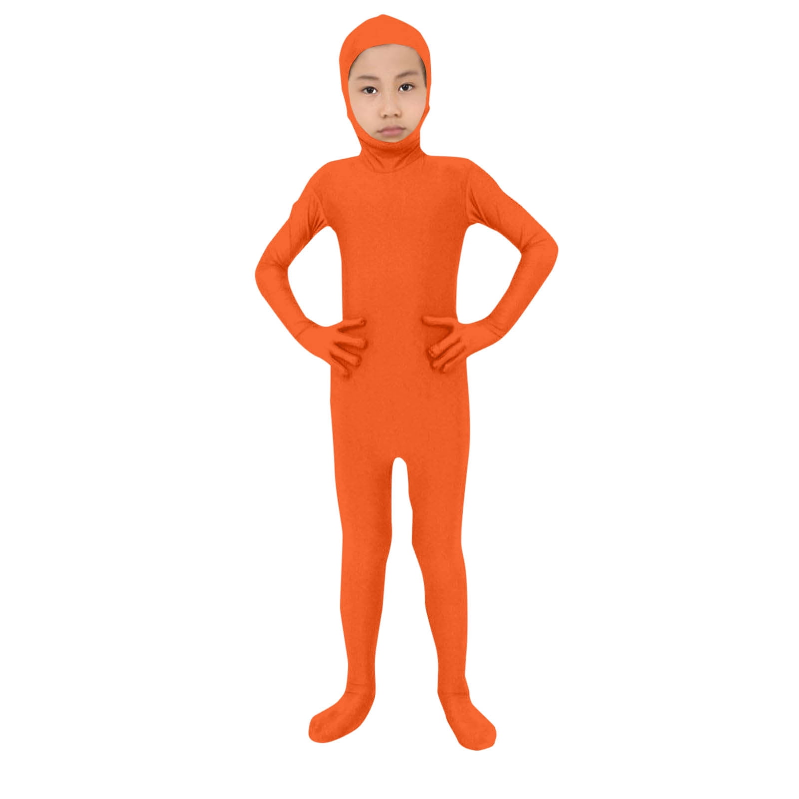 WMTBSRSW 3-18 YearsBoys Girls Full Cover Bodysuits with Open Face ...