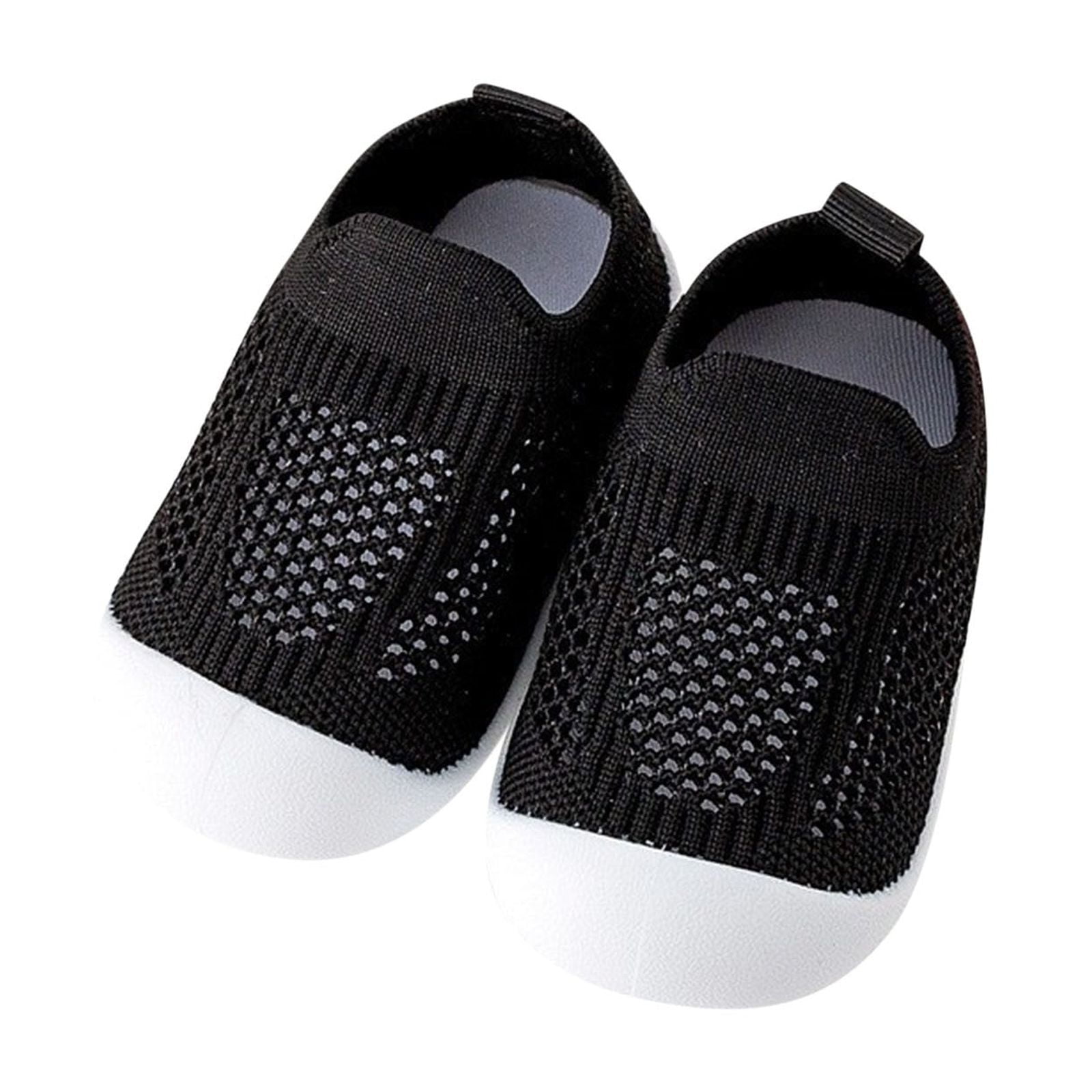 WMTBSRSW Baby Boy Girl Non-Skid Indoor Shoes Infant Walking Shoes Breathable Warm Elastic Sock ...