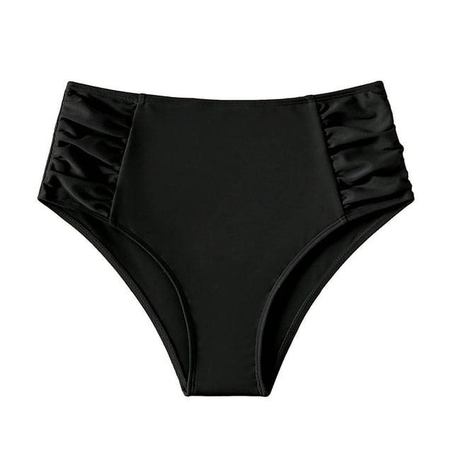 WMTBSRSW Clearance Women High Waisted Bikini Bottom Full Coverage Swim ...