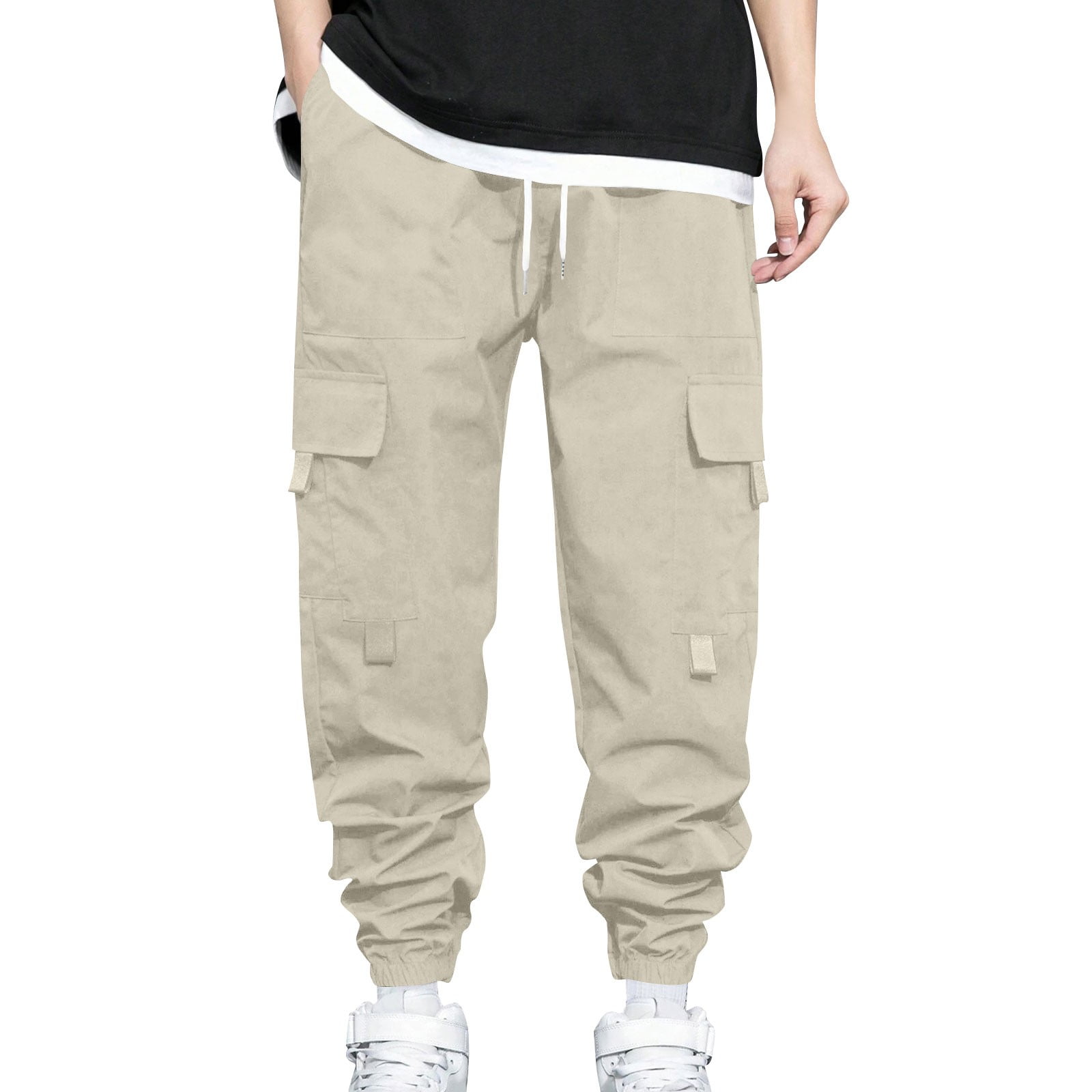 WMTBSRSW Men Stylish Cargo Pants Athletic Jogger Sweatpants Workout ...