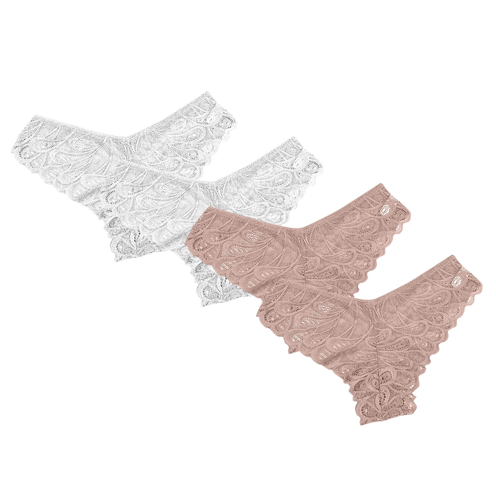 WMTBSRSW Seamless Thongs for Women Low Waisted Brief Comfy Stretch ...