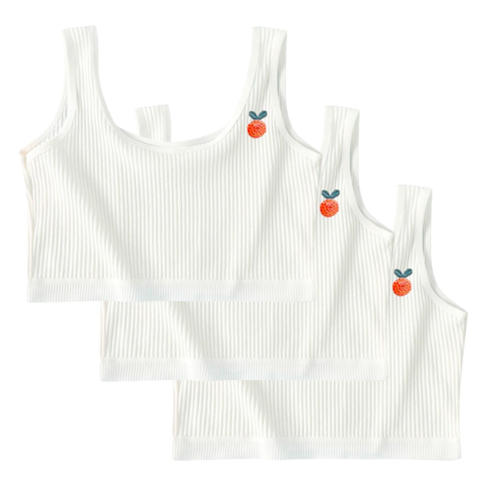 WMTBSRSW Soft Cotton Training Bras for Teens Girls Seamless Light ...