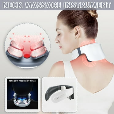 Ikristin Back and Neck Massager With Heat, Shiatsu Massager Deep Tissue ...