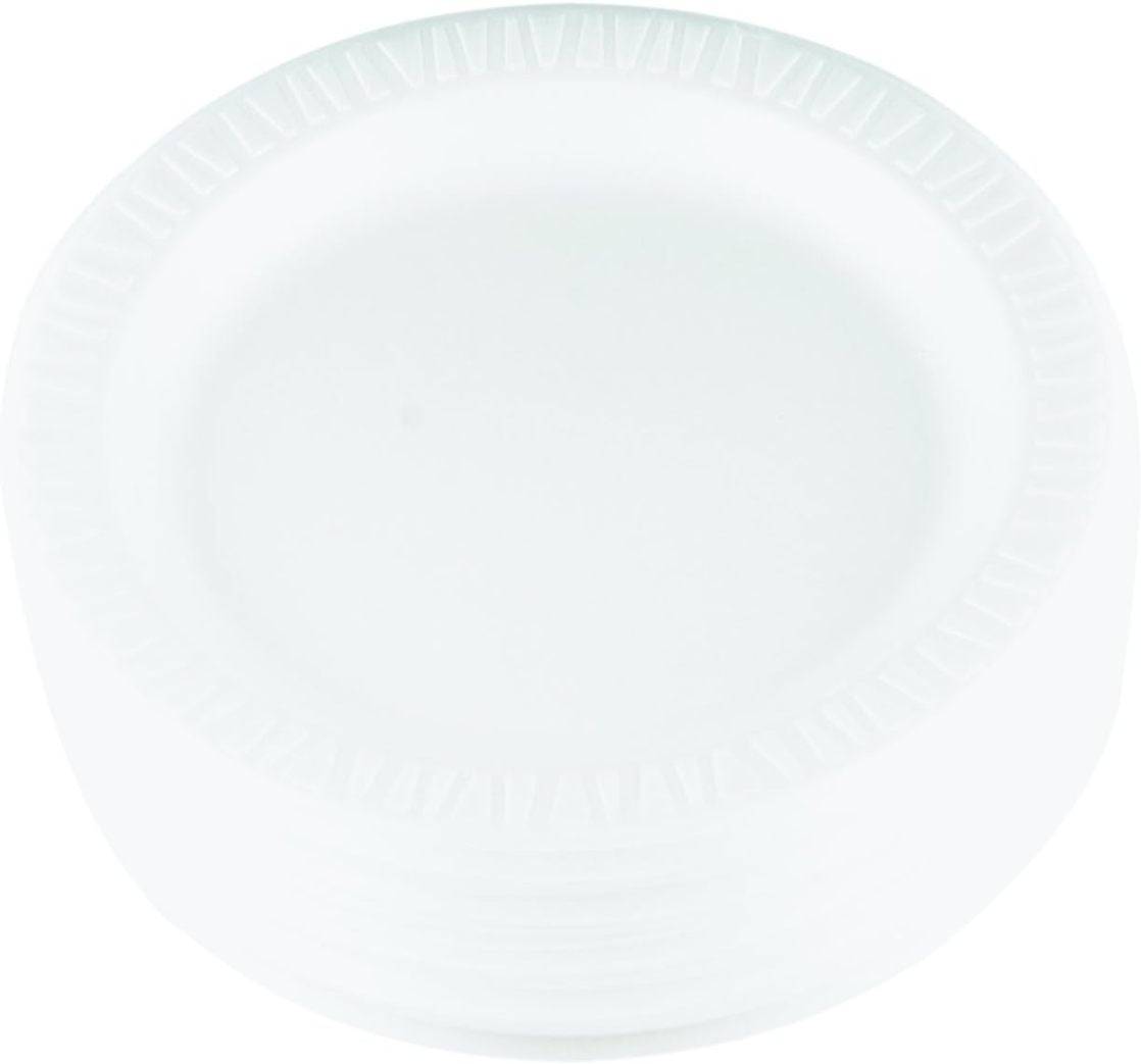 WMZP 9PWQR 9 in White Laminated Foam Plate (Case of 500) - Walmart.com