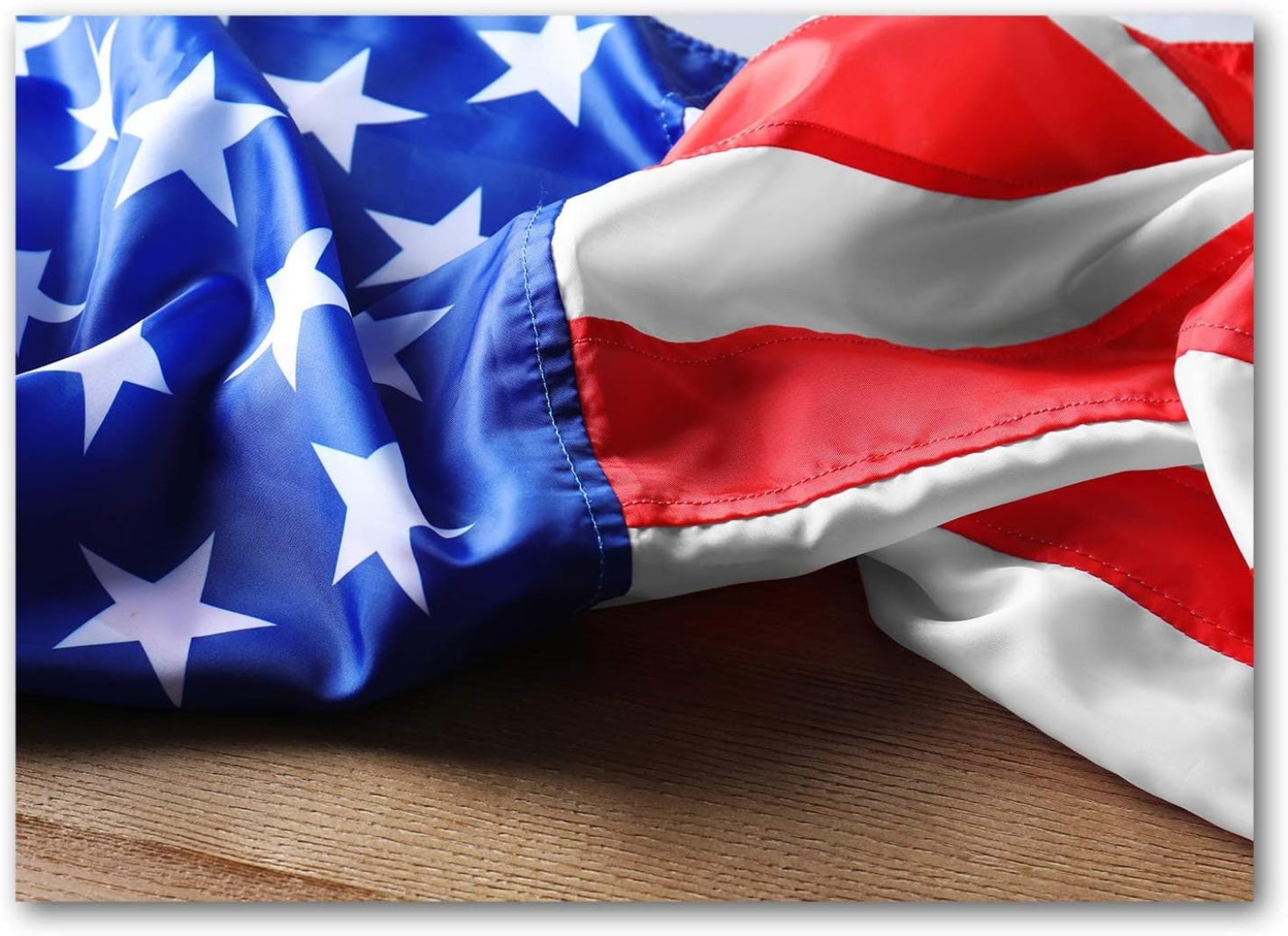 WMZP American Flag USA Note Cards 24 Count - Blank Inside with White ...