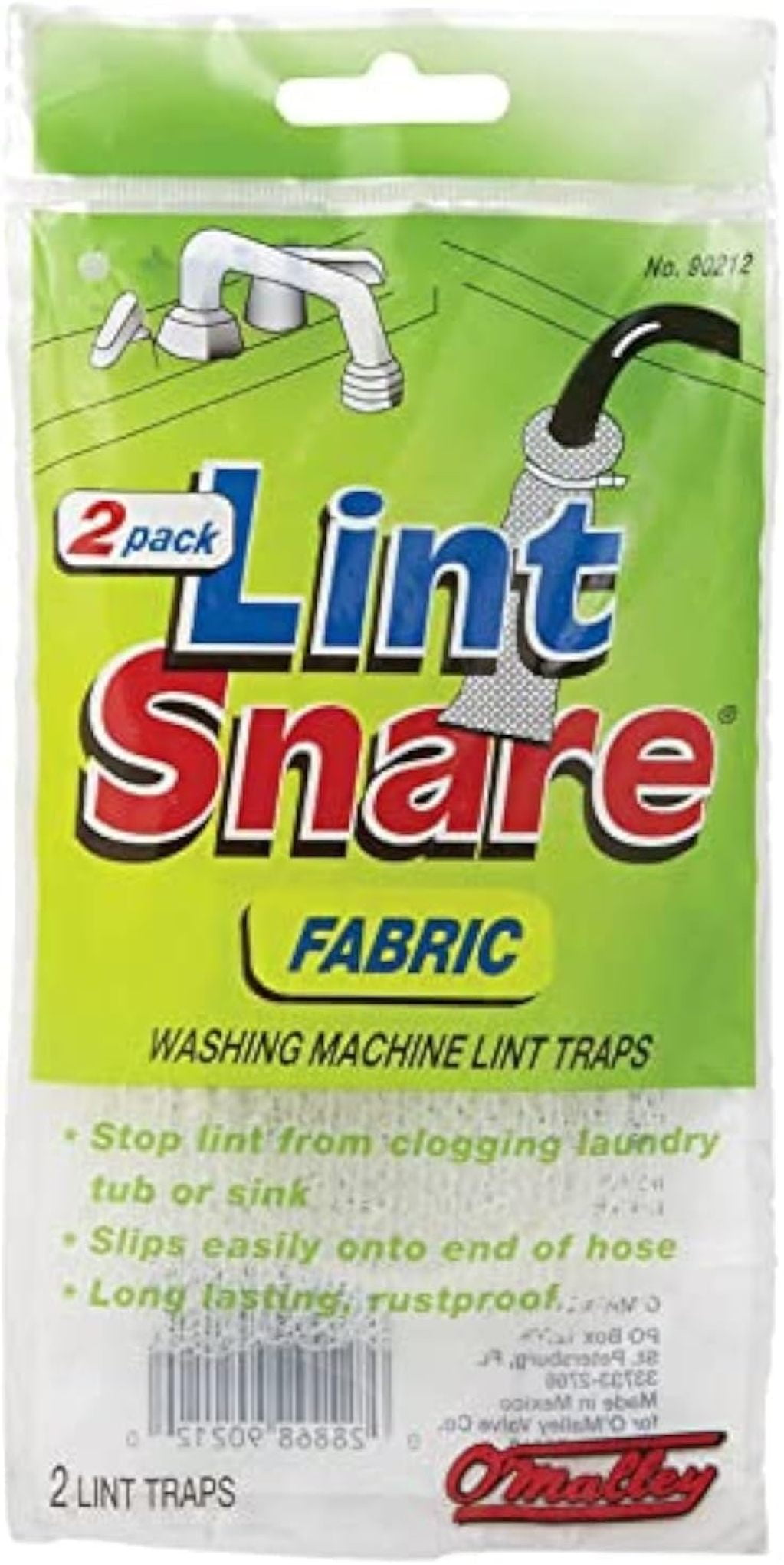 WMZP Lot of 12 Lint Snare Fabric Washing Machine Traps with Ties Clamps ...