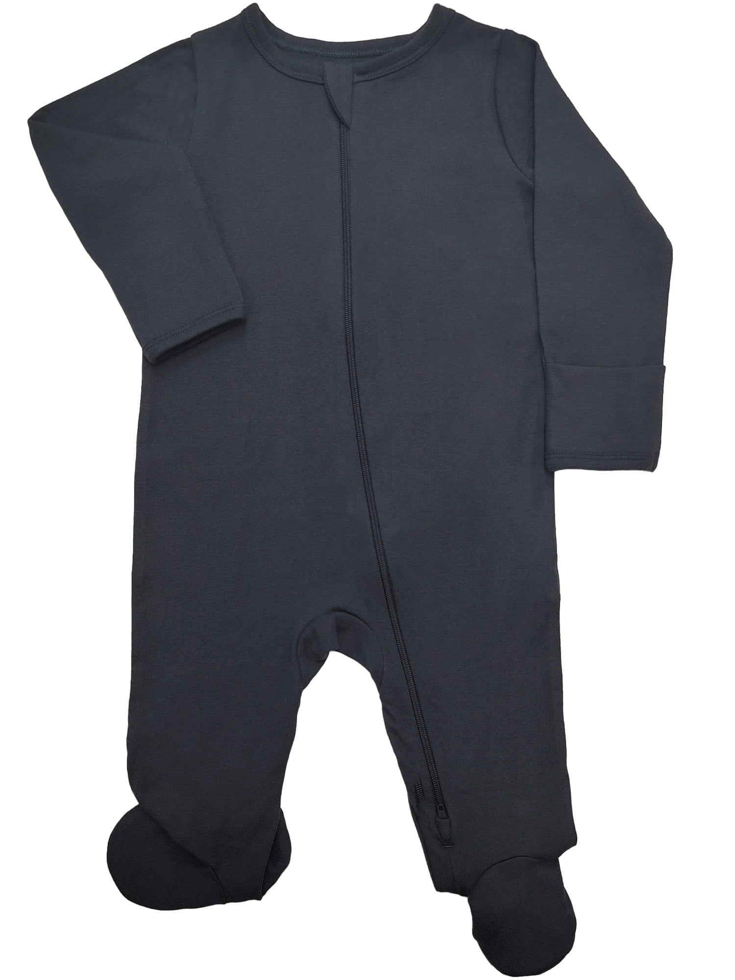 Wonder Nation Baby Gender Neutral Zip Front Footed Sleep N Play Pajamas ...