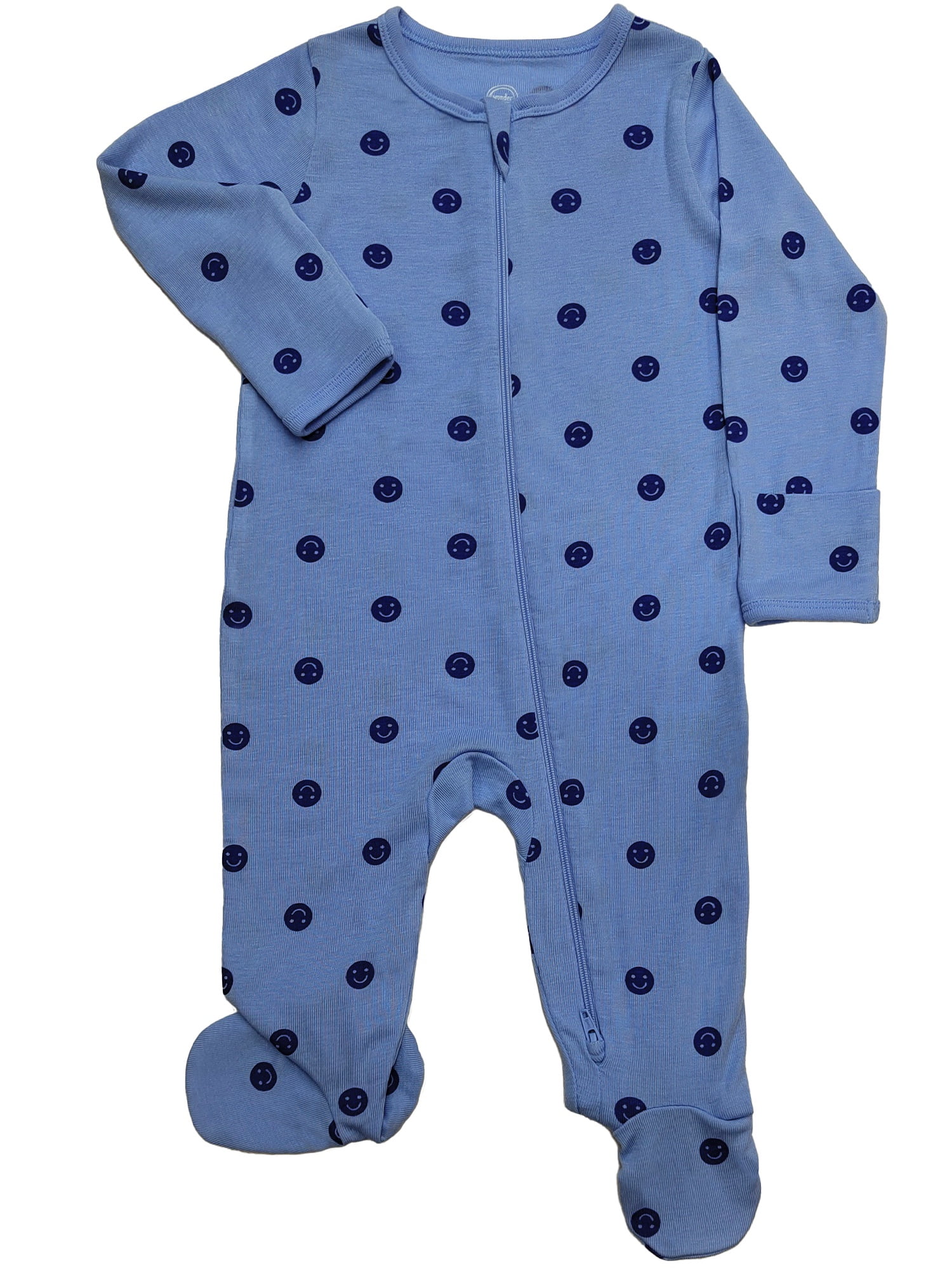 Wonder So Soft Modal by Wonder Nation Baby Unisex Two-Way Zipper Footed ...