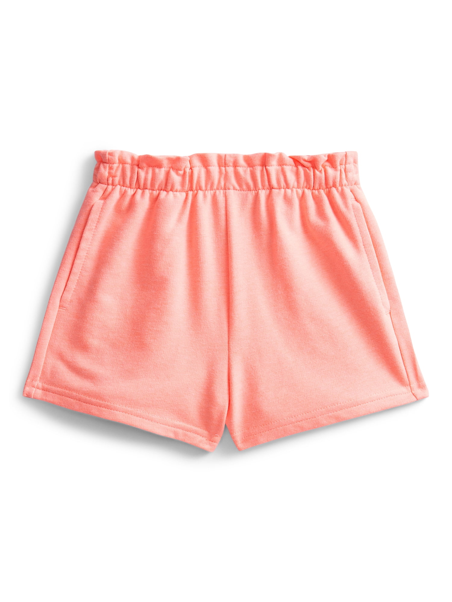 Wonder Nation Toddler Girls Soft Knit Pull On Shorts, Sizes 18M-5T ...