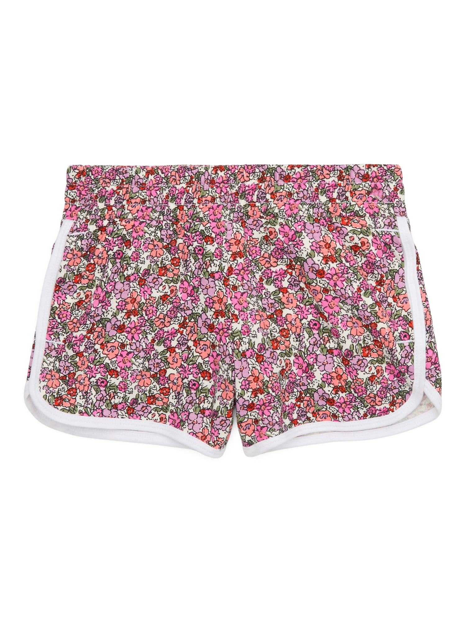 Wonder Nation Girls Knit Dolphin Shorts, Sizes 4-18 & Plus - Walmart.com