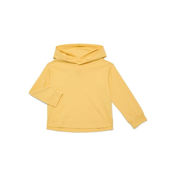 Wonder Nation Boys Slub Hoodie with Long Sleeves, Sizes 4-18 - Walmart.com