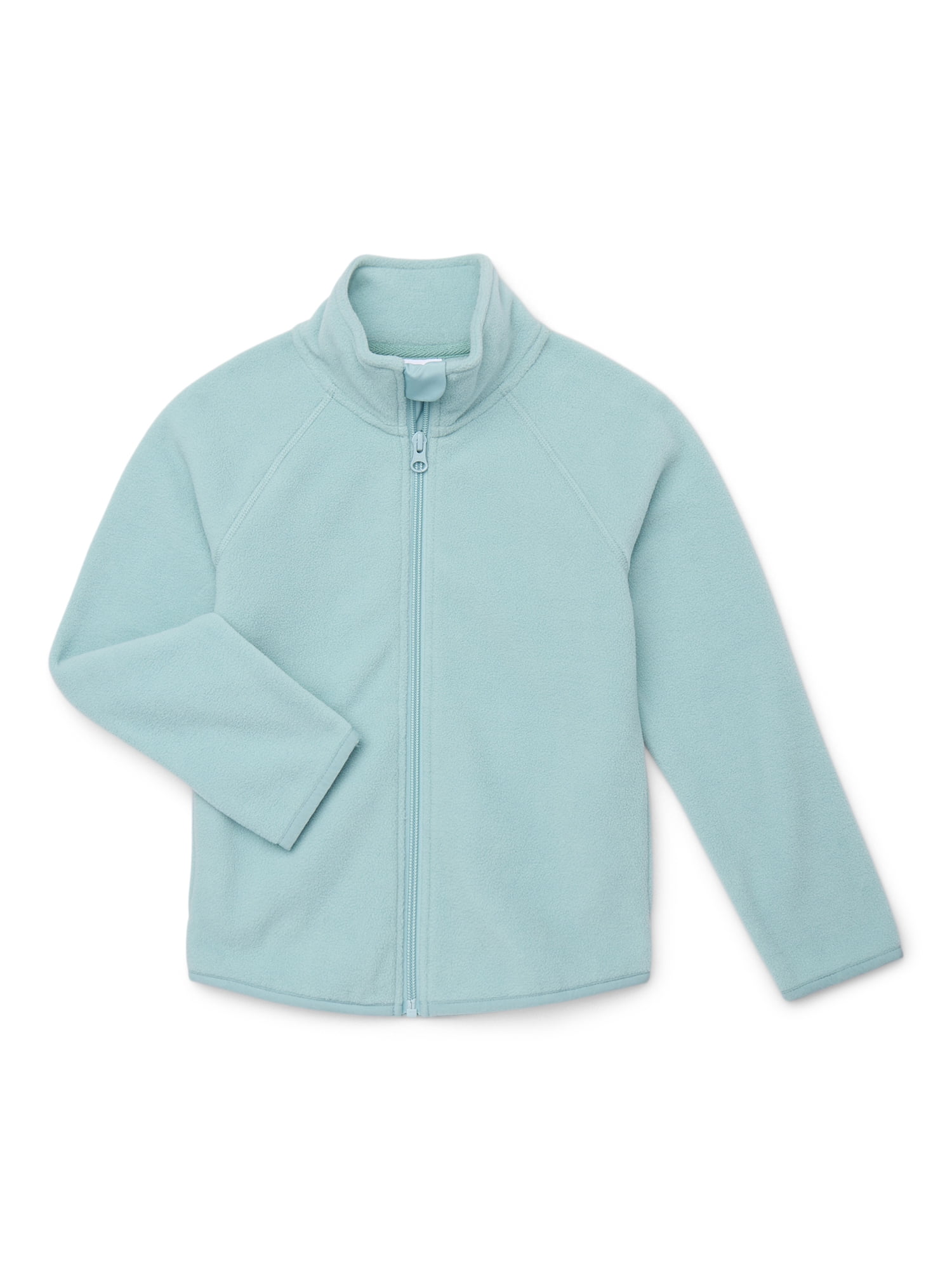 Wonder Nation Girls Microfleece Full Zip Jacket, Sizes 4-18 - Walmart.com
