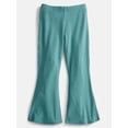 Wonder Nation Girls' Ribbed Knit Flare Pants, Sizes 4-18 - Walmart.com