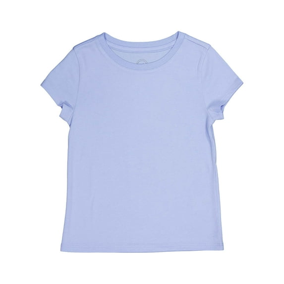 Wonder Nation Girls Short Sleeve Kid Tough T-Shirt, Sizes 4-18 & Plus ...