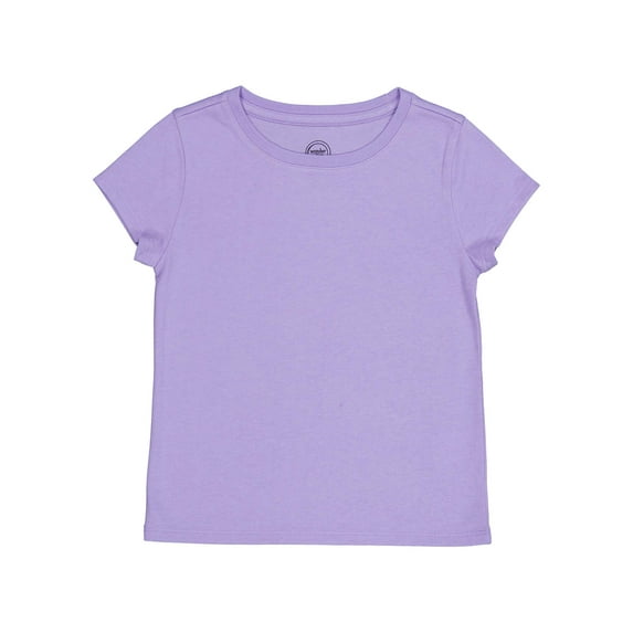 Wonder Nation Girls Short Sleeve Kid Tough T-Shirt, Sizes 4-18 & Plus ...