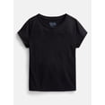 Wonder Nation Girls Kid Tough Tee with Short Sleeves, Sizes 4-18 & Plus ...