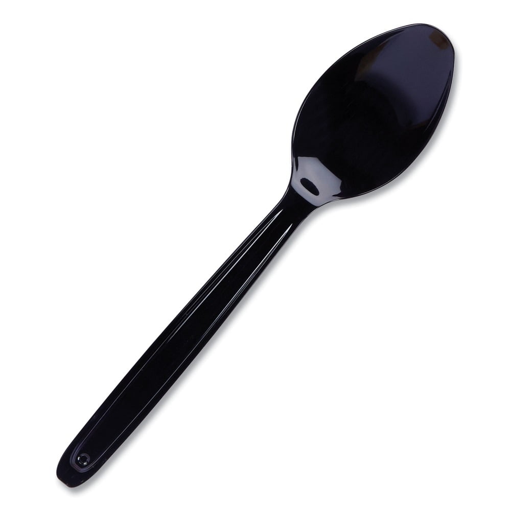 WNA CEASESP960BL 6 in. Spoon Cutlery for Cutlerease Dispensing System - Black (960/Box ...