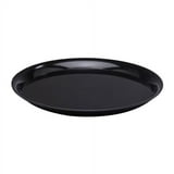 WNA CheckMate Polystyrene Round Catering Tray With High Edge Black | 25 ...