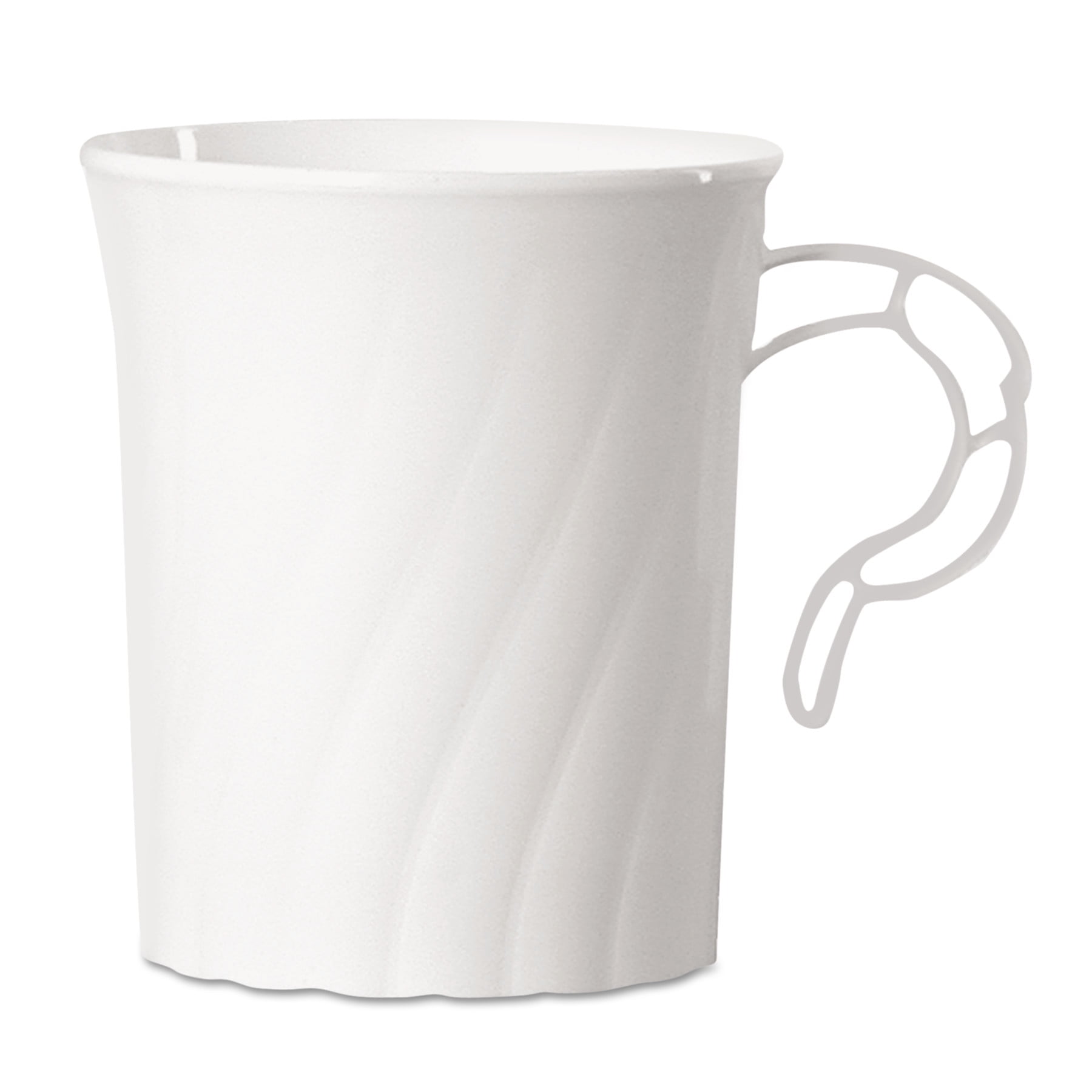 WNA Classicware 8 oz. Plastic Mugs, White, 192 count - Walmart.com