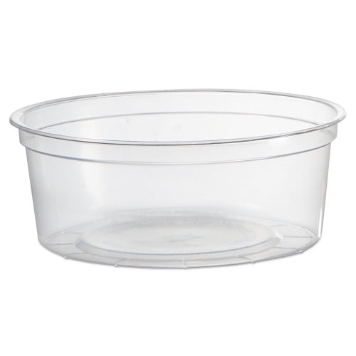 WNA Deli Containers, 8 oz, Clear, Plastic, 50/Pack, 10 Pack/Carton ...