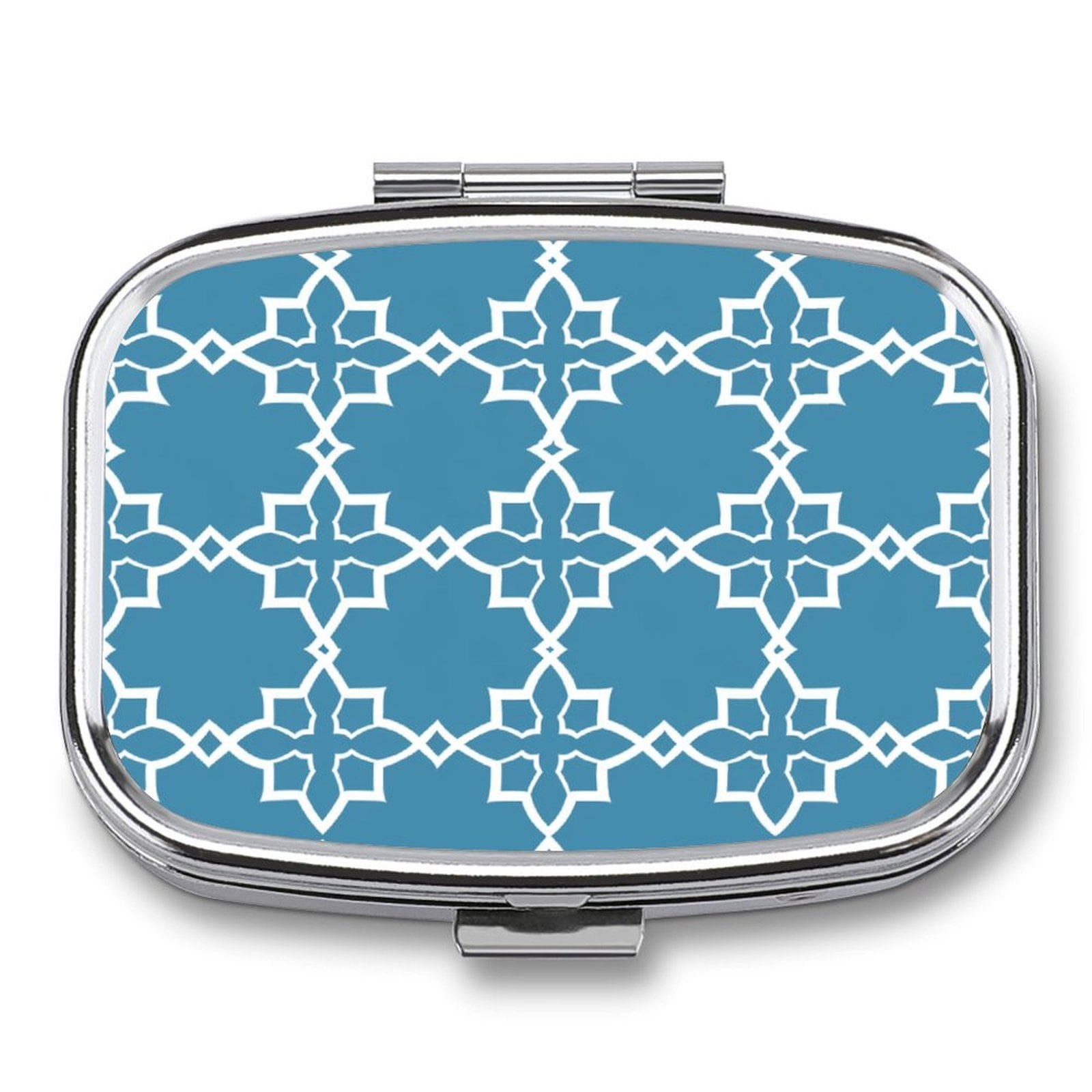 WNAGSB Moroccan Texture Design-281 Small Pill Box, Metal Pill Box ...