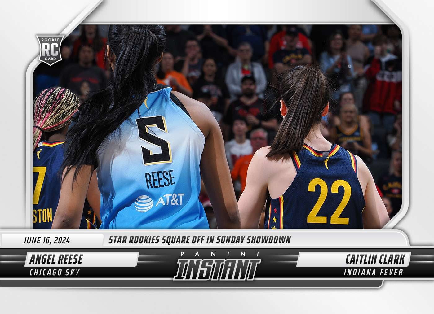 WNBA 2024 Instant Basketball Caitlin Clark / Angel Reese #73 (Rookie ...