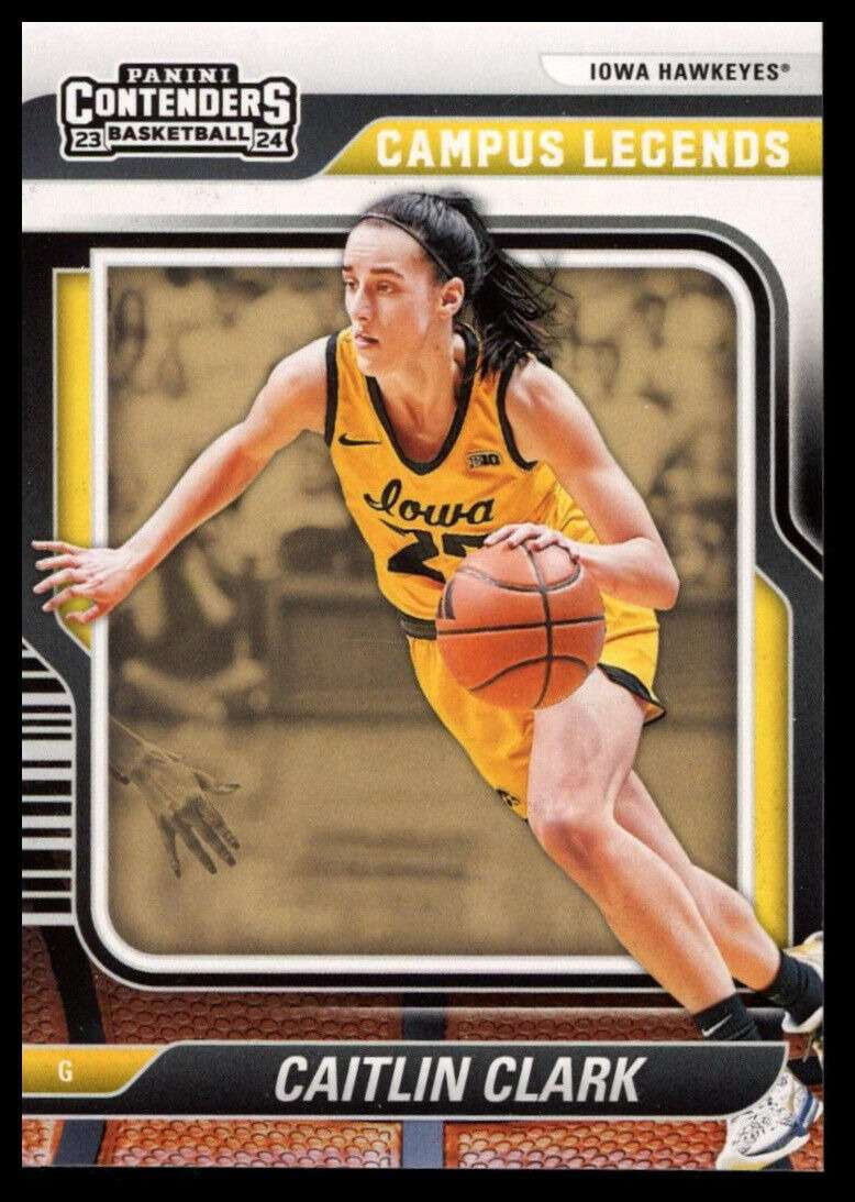 WNBA 2024 Panini Caitlin Clark Collection Campus Legends Caitlin Clark ...