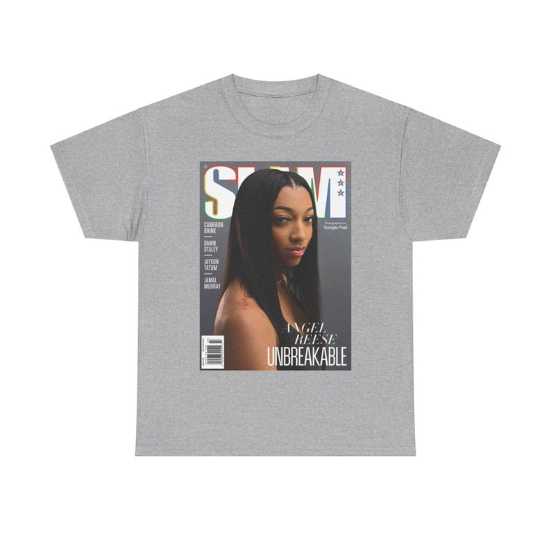 WNBA Angel Reese SLAM magazine T-shirt - Walmart.com