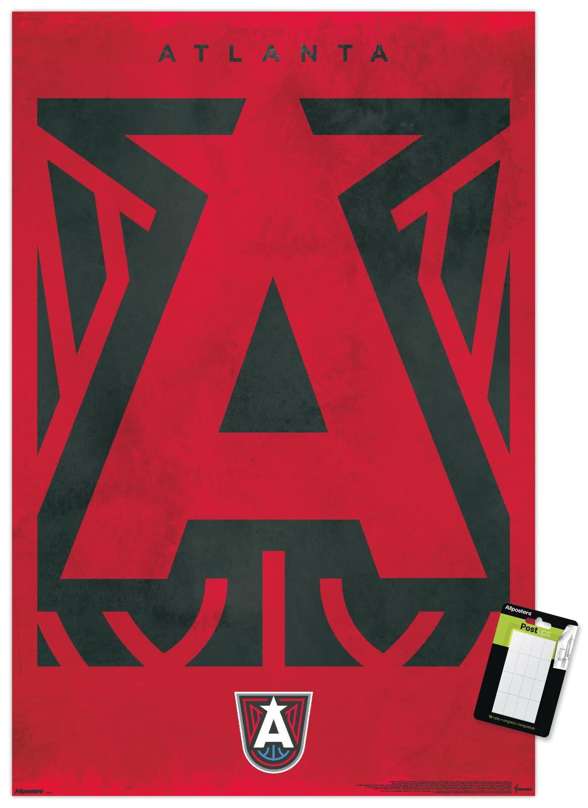 WNBA Atlanta Dream - Logo 25 Wall Poster, 22.375" x 34" - Walmart.com