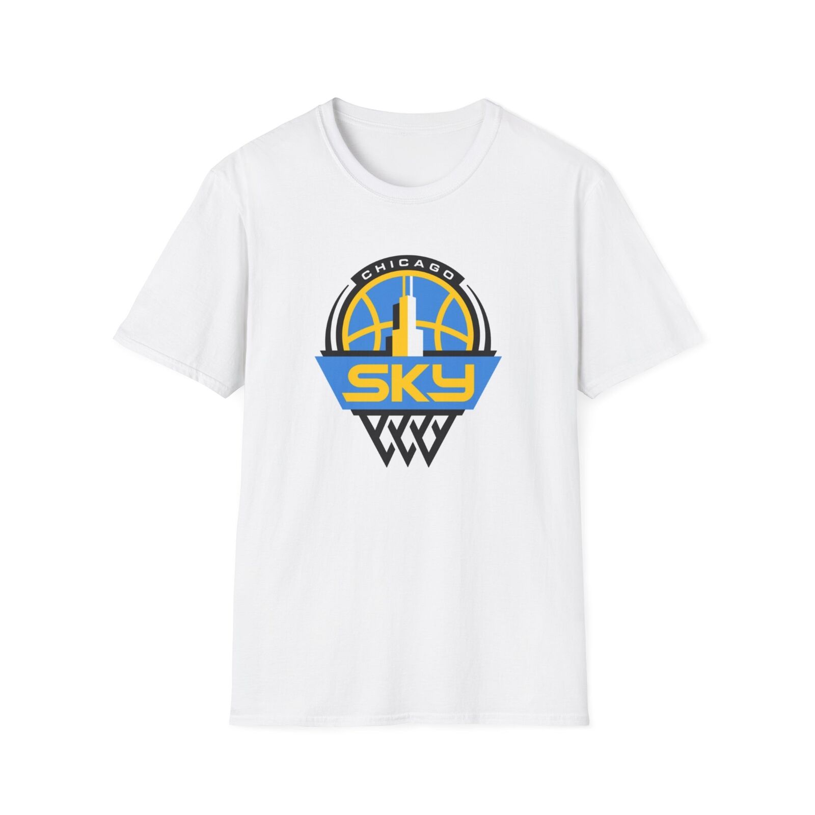 WNBA CHICAGO SKY TEAM LOGO WNBA TEE T-SHIRT - Walmart.com