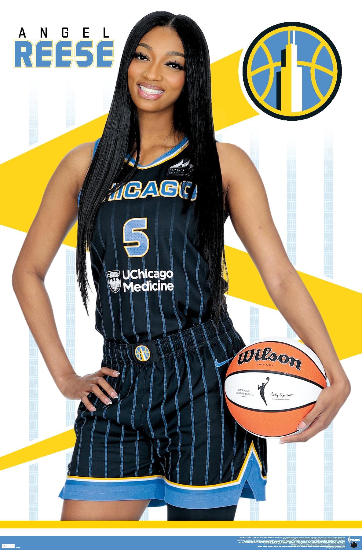 WNBA Chicago Sky - Angel Reese 24 Wall Poster, 22.375" x 34" - Walmart.com