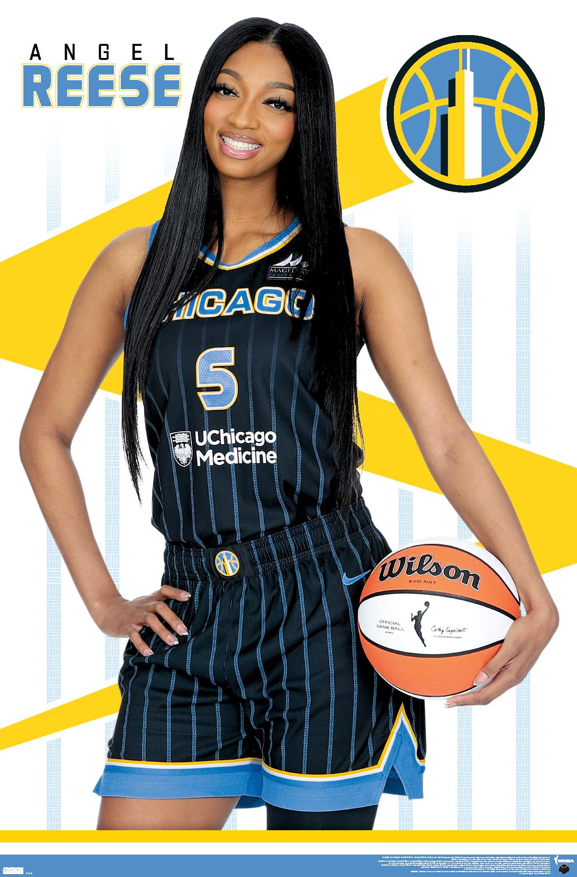 WNBA Chicago Sky - Angel Reese 24 Wall Poster, 22.375" x 34" - Walmart.com