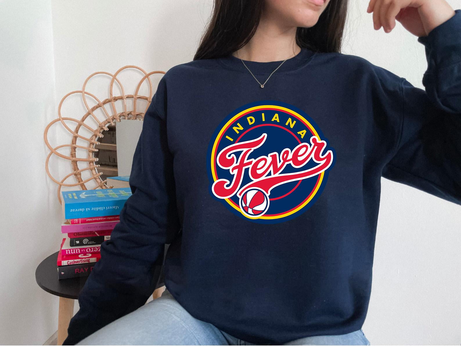 WNBA Indiana Fever Fan Base Sweatshirt, WNBA Fever Fan Gift Sweater ...