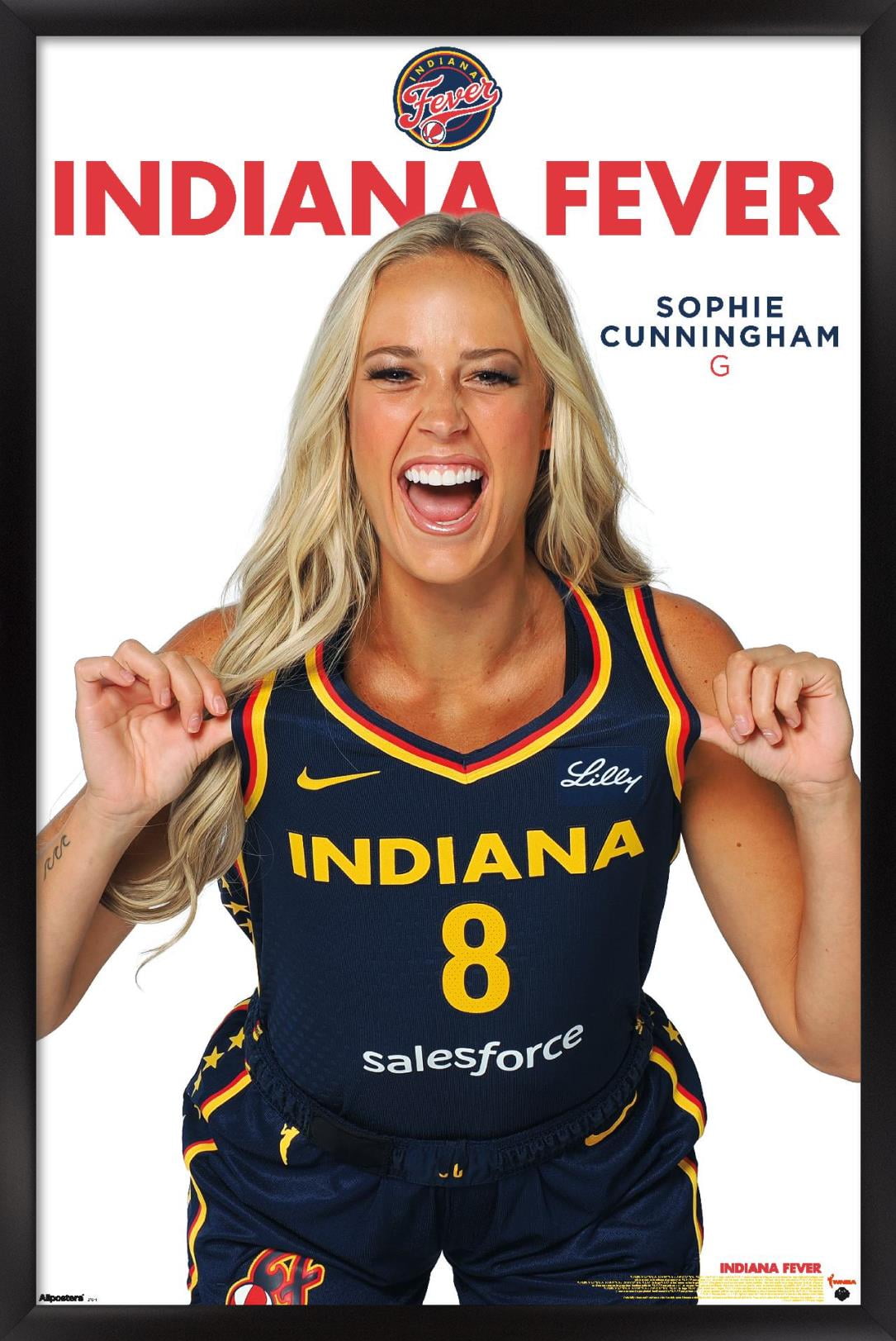 WNBA Indiana Fever - Sophie Cunningham Feature Series 25 Wall Poster ...