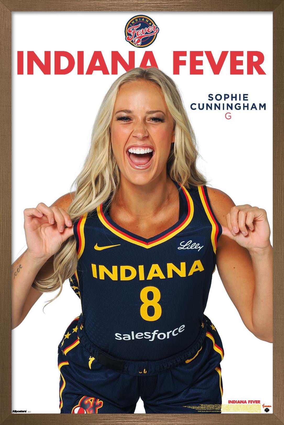 WNBA Indiana Fever - Sophie Cunningham Feature Series 25 Wall Poster ...