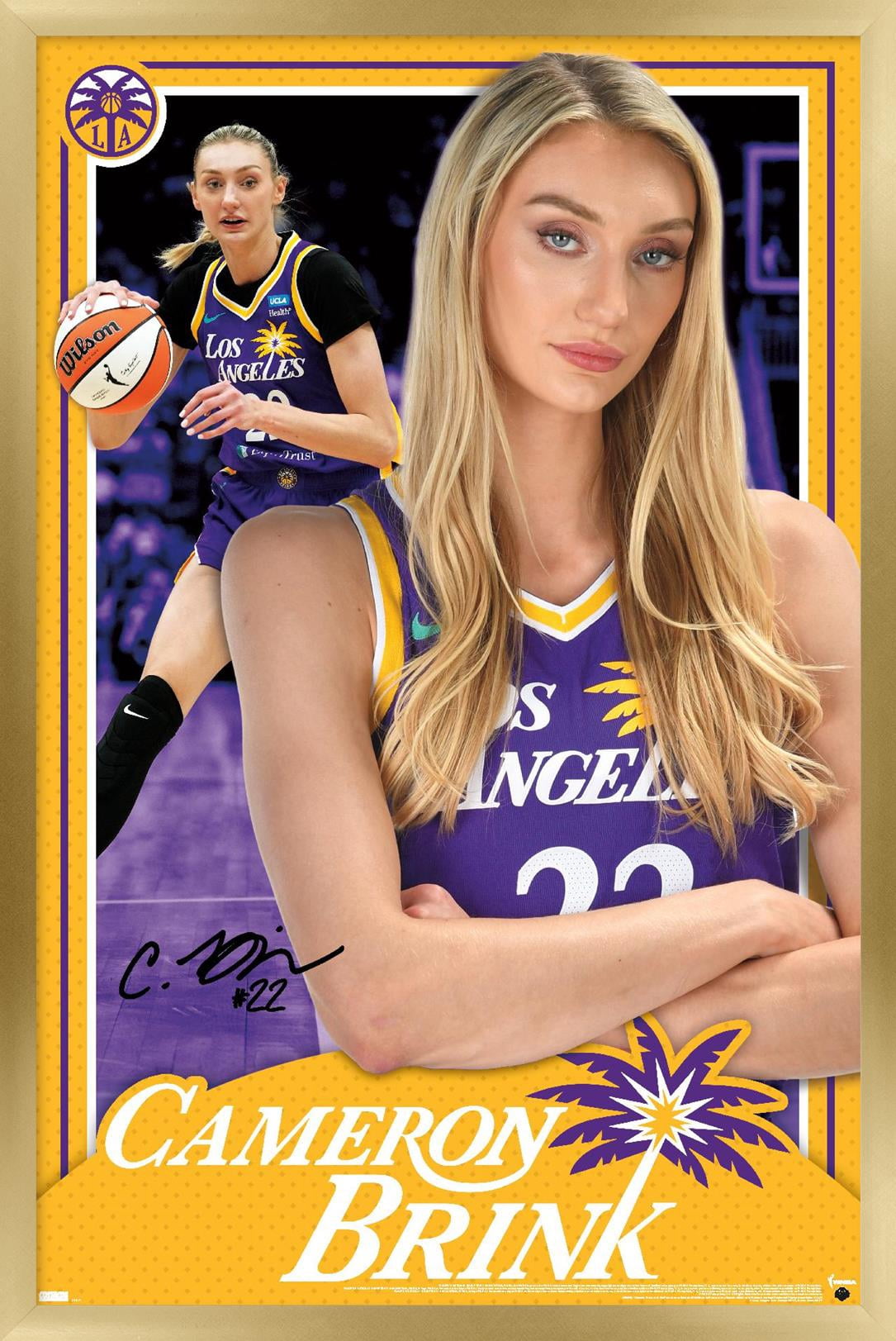 WNBA Los Angeles Sparks - Cameron Brink 24 Wall Poster, 14.725" x 22. ...